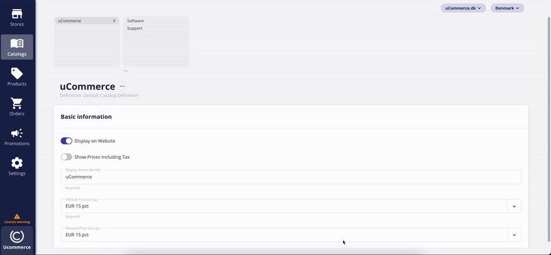 Ucommerce Product Page - The #1 Professional E-commerce Solution
